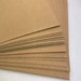 30 Pcs E-flute Brown A4 Corrugated Packing Cardboard Sheets 1,5 Mm ...