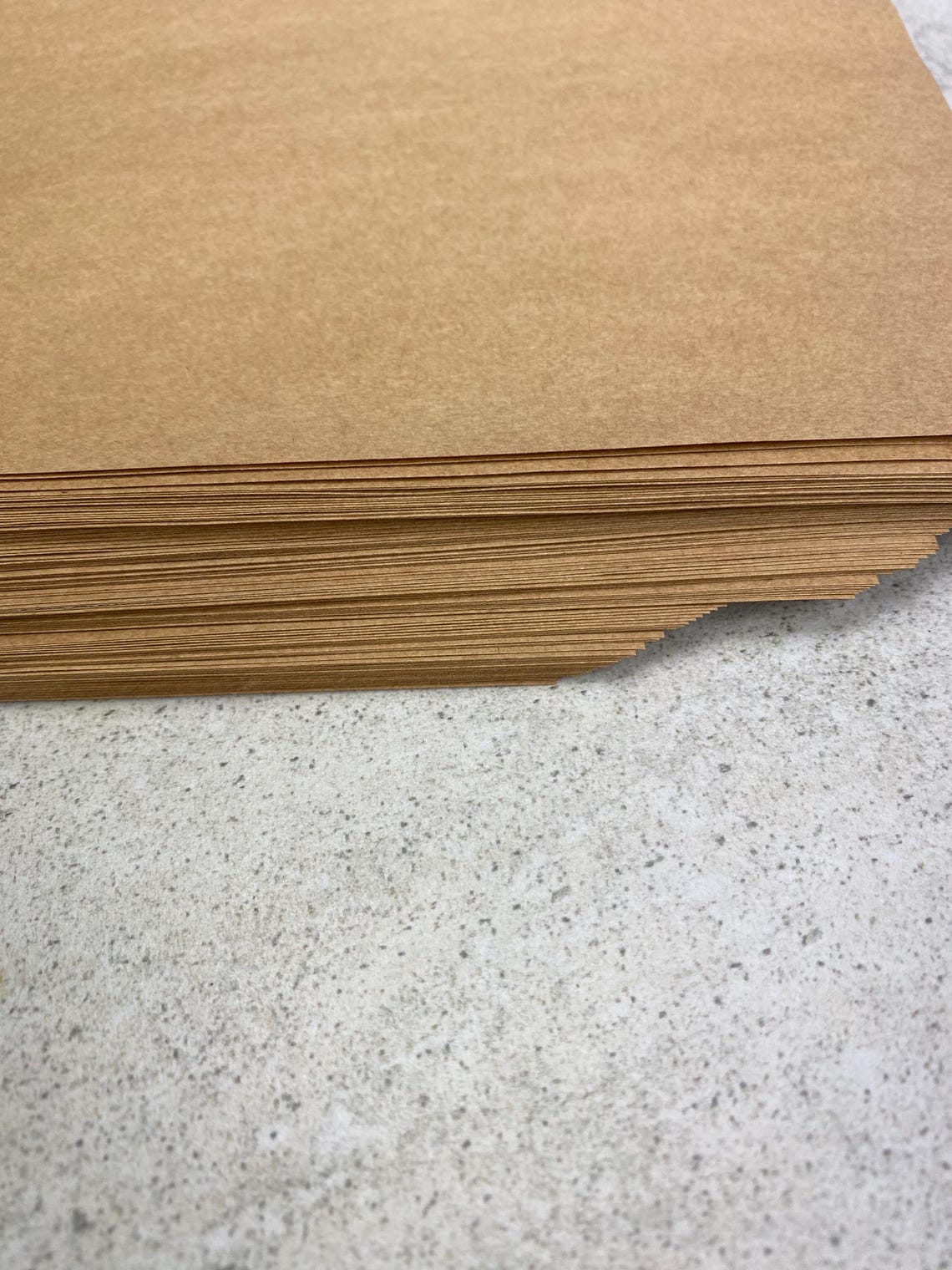 100 X Kraft Paper A4 Sheets - 100 Gsm Board for Crafts, Arts, and ...