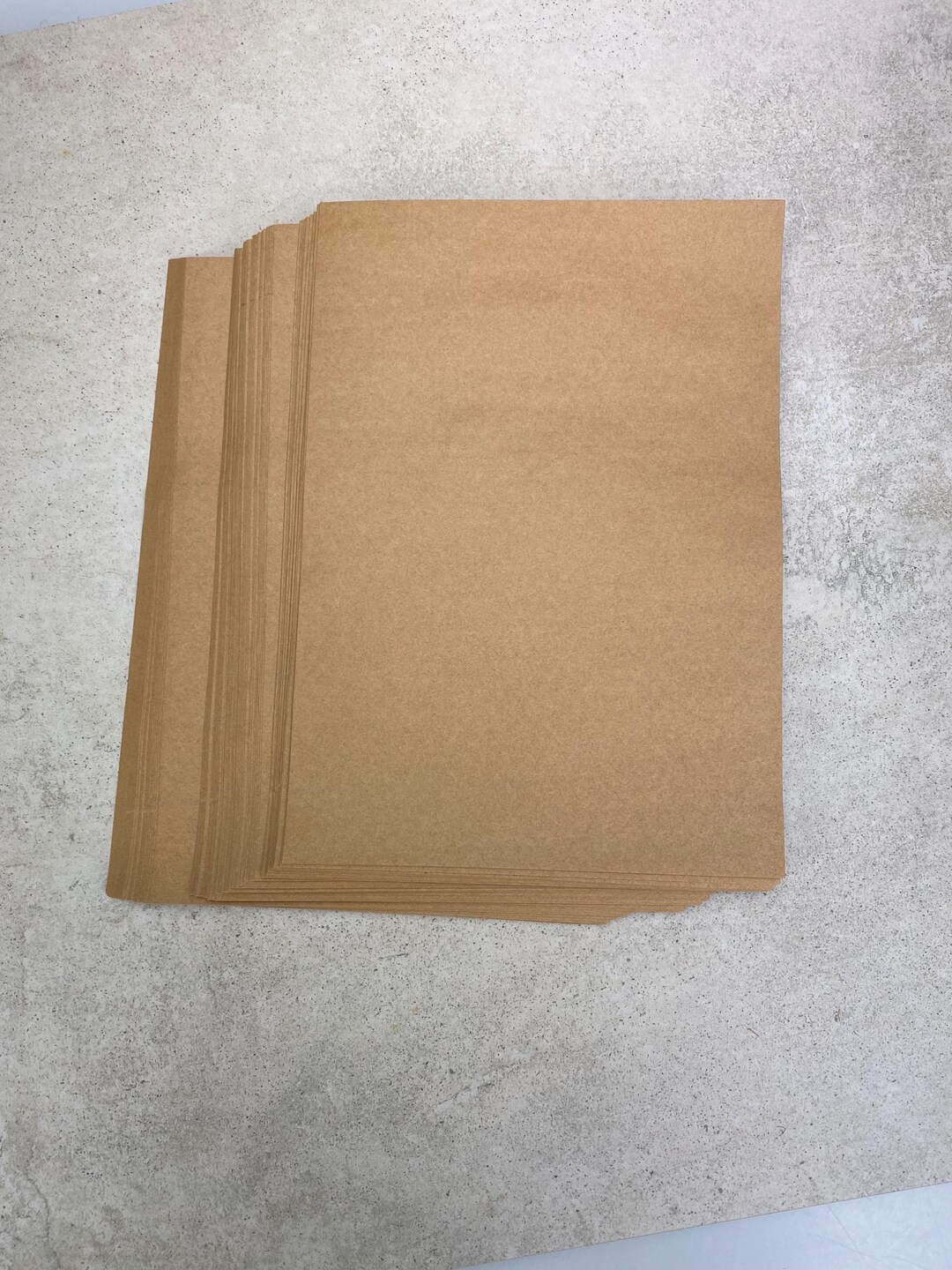 100 X Kraft Paper A4 Sheets - 100 Gsm Board for Crafts, Arts, and ...