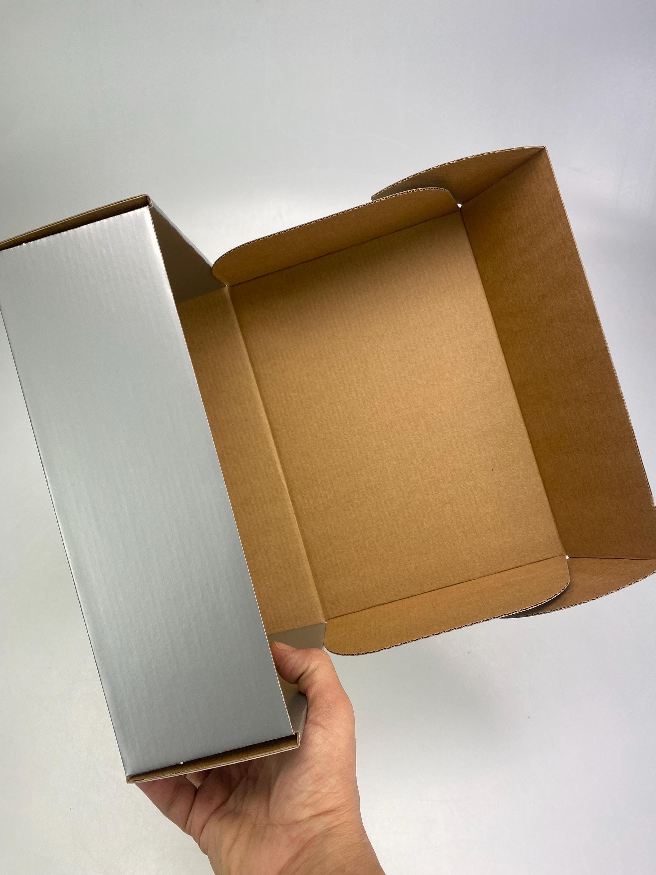 Pack of 5 Corrugated Cardboard Shipping Boxes, Royal Mail Small Parcel ...