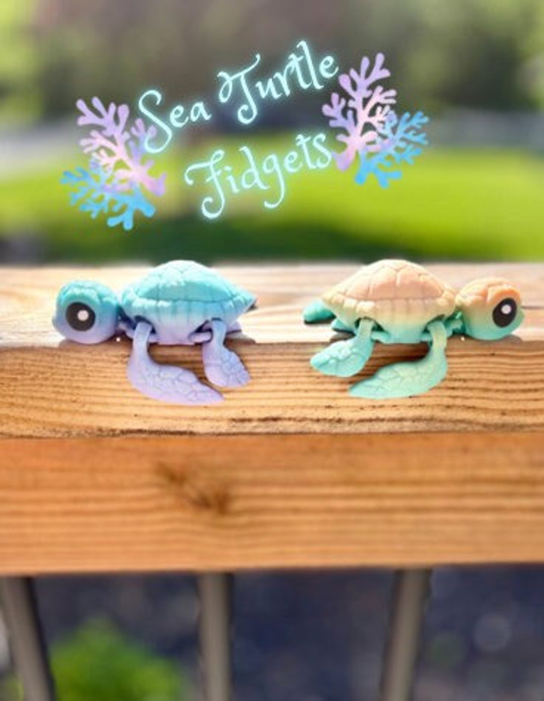 Sea Turtle Fidget Toy - Etsy