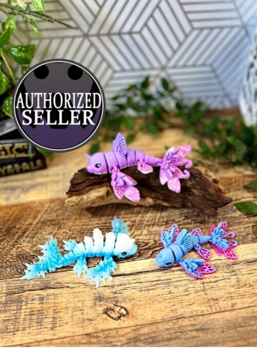 Narwhal Fidget Toys: Flutterfin and Frostfin - Etsy