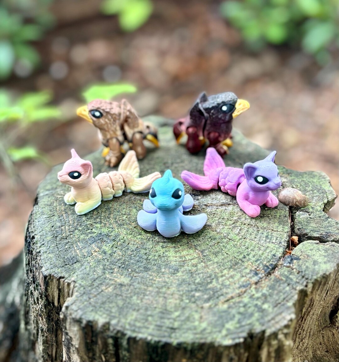 Hatchlings Mystery Pack | Magical Fidget Critters - Etsy