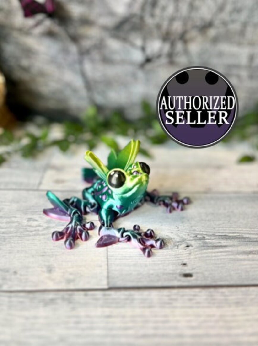Flutterfrog Articulating Frog Fidget - Etsy
