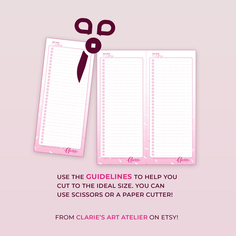 Cute Printable To-do Lists for Daily and Weekly Use Instant Download ...