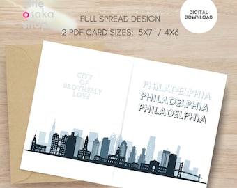 Set of 2 Printable Playful Happy Birthday Cards Sizes 5x7 and 4x6 ...