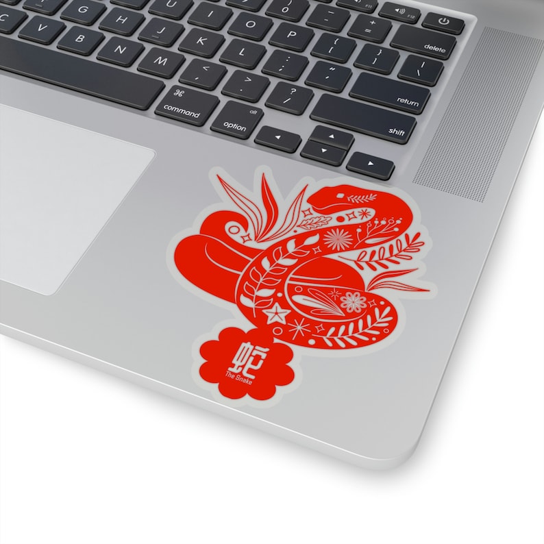 Snake Sticker Year of the Snake Kiss-cut Sticker, Chinese Lunar New ...