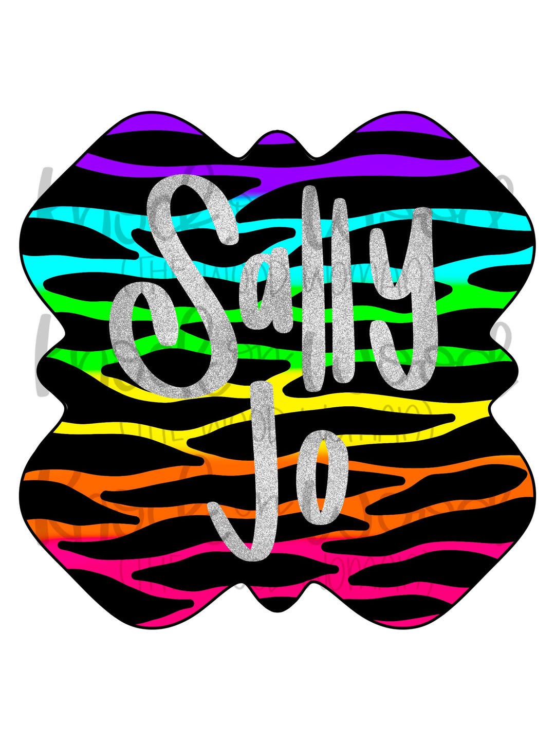 TEMPLATE & SVG: Funky Zebra Door Hanger (digital Files ONLY) - Etsy