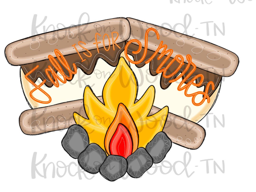TEMPLATE & SVG: Smores Door Hanger (digital Files ONLY) - Etsy