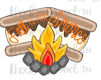 Smores Template Door Dec Cricut - Etsy