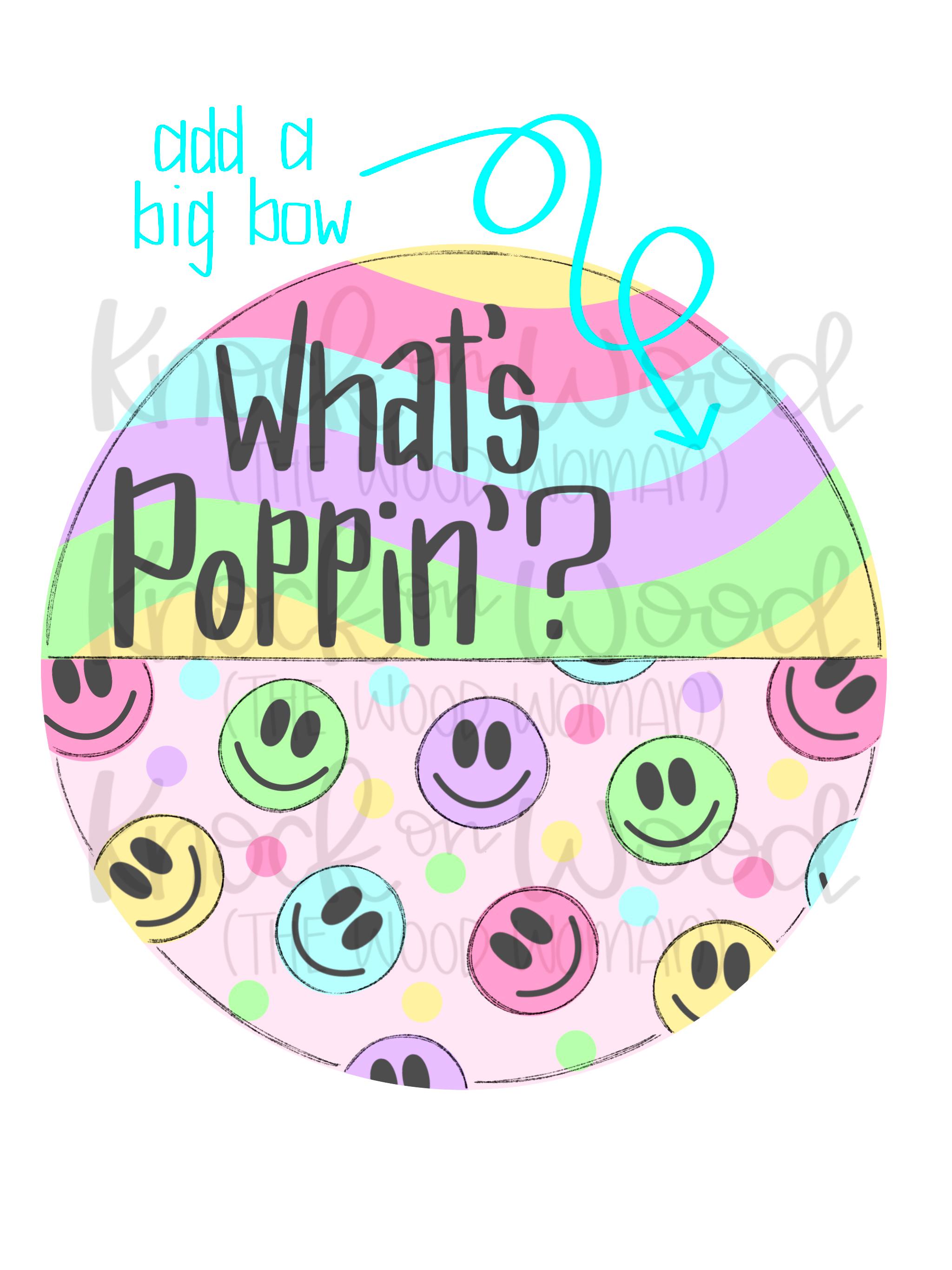 TEMPLATE & SVG: Groovy Smiley Face Door Hanger (digital Files ONLY) - Etsy