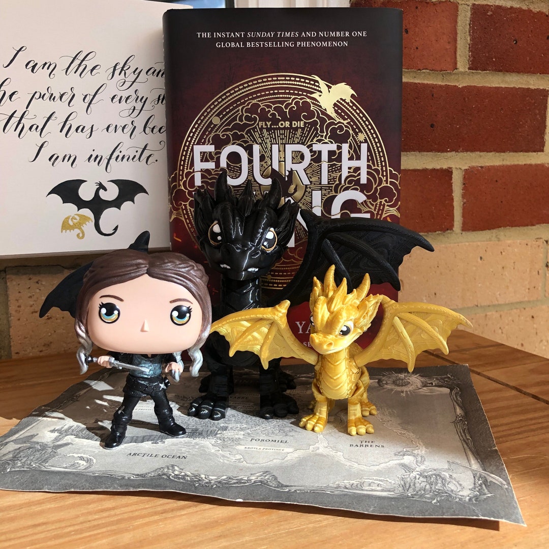 Violet Sorrengail Custom Funko Pop Inspired by Fourth Wing Iron Flame ...