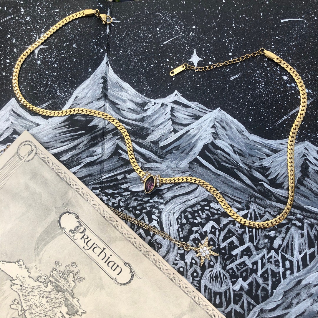 High Lord Necklace | Bookish Jewelry | Night Court | ACOMAF, Siphon ...