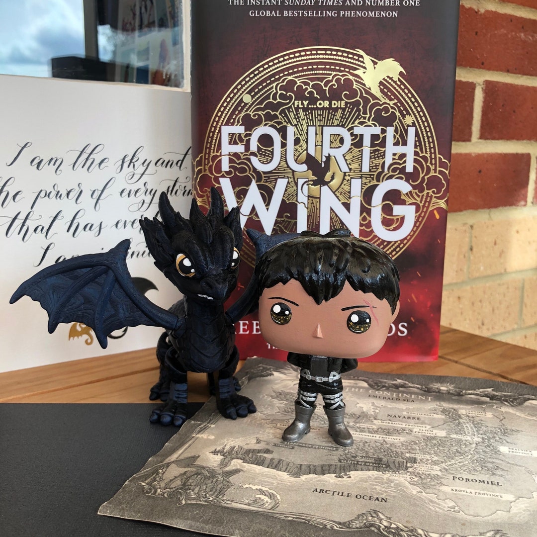 Xaden Riorson Custom Funko Pop Inspired by Fourth Wing Iron Flame ...
