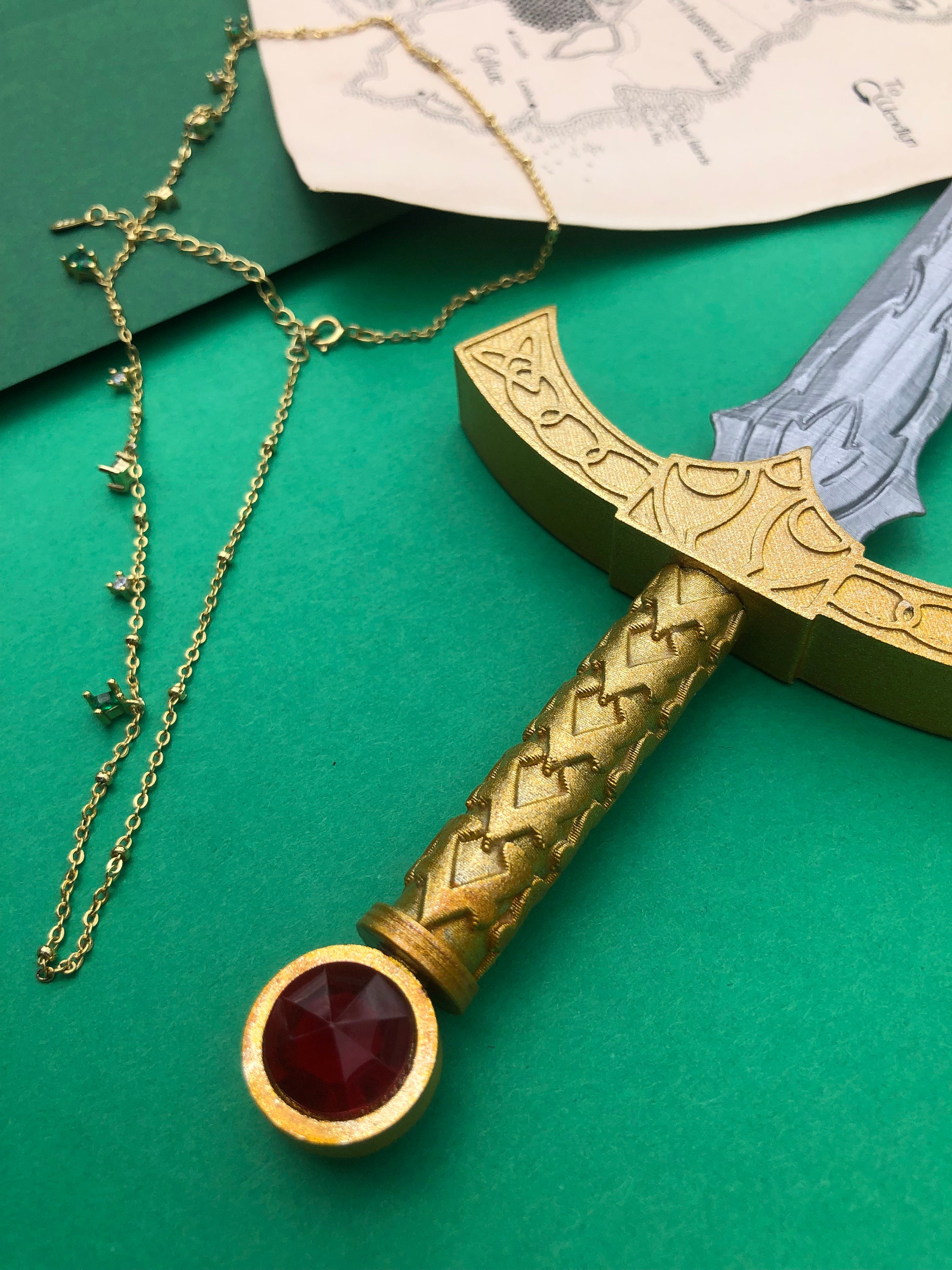 Goldryn From Throne of Glass TOG Aelin Galathynius - Etsy Australia