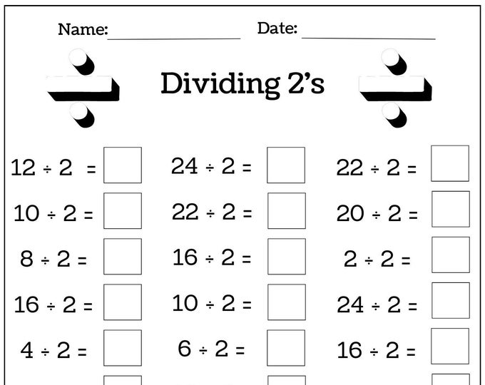 24 Printable Multiplication Worksheets, Fill in the Blanks Single Digit ...