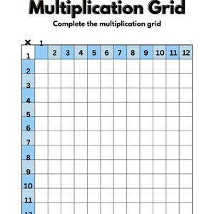 100+ Multiplication Worksheets Bundle, Printable Math Practice - Etsy