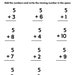 20 Printable Addition Worksheets - Fill in the Blanks (numbers 1 - 15 ...
