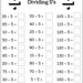 24 Printable Multiplication and Division Worksheets (1-12), Fill in the ...