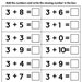 20 Printable Addition Worksheets - Fill in the Blanks (numbers 1 - 15 ...
