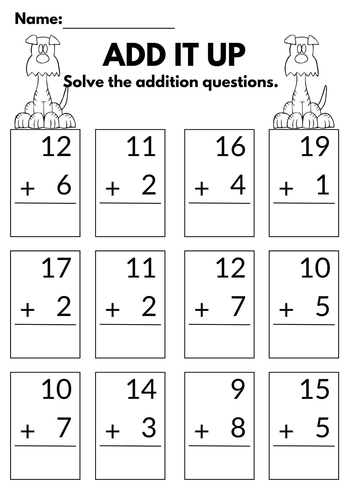10-printable-additition-worksheets-numbers-1-to-20-etsy
