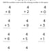20 Printable Addition Worksheets - Fill in the Blanks (numbers 1 - 15 ...