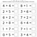 10 Printable Additition Fill in the Blanks Worksheets (numbers 1-15 ...