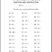 7 Printable Additition and Subtraction Worksheets, Mental Maths ...