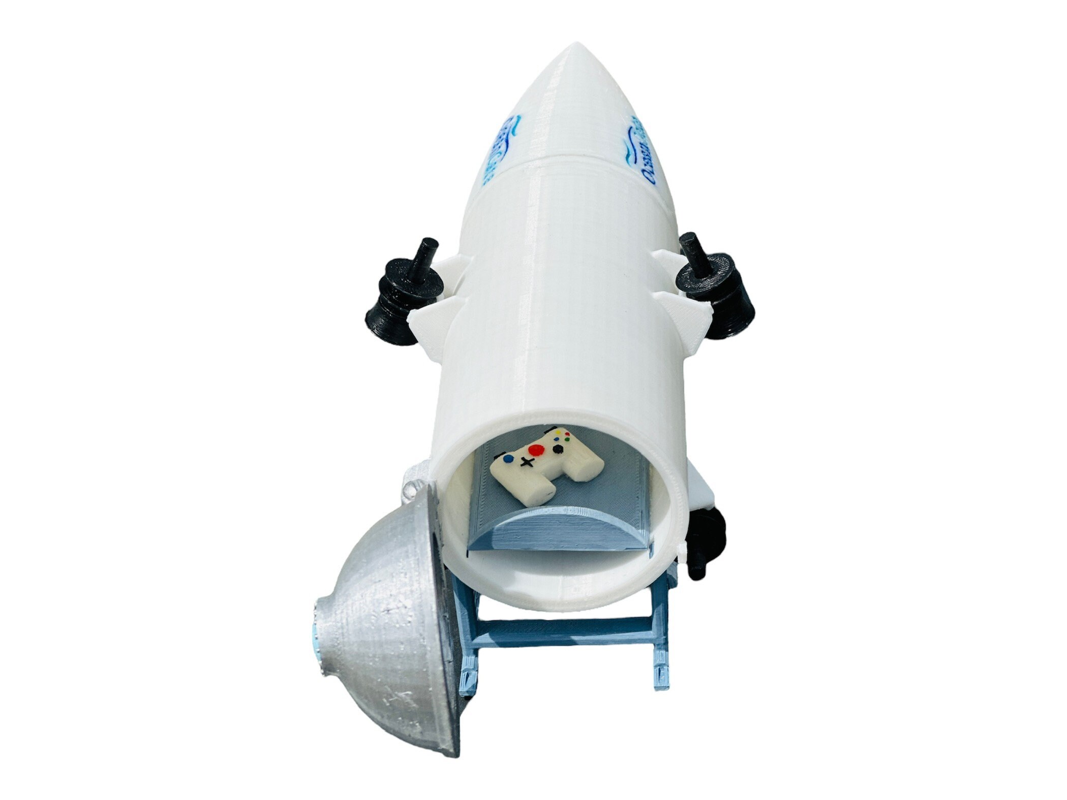 Titan Submarine. 3D Printed. Fully Painted. Hatch Opens With Gaming ...