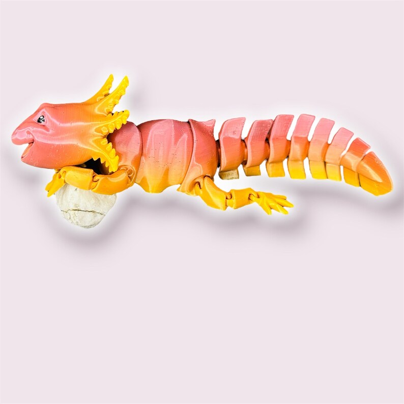 Axolotl. Articulated. 3D Printed. Sensory Desk Toy. Fidget Pet. - Etsy