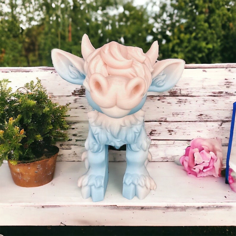 Highland Cow. Articulated. 3D Printed. Desk Pet. Sensory Toy. - Etsy ...
