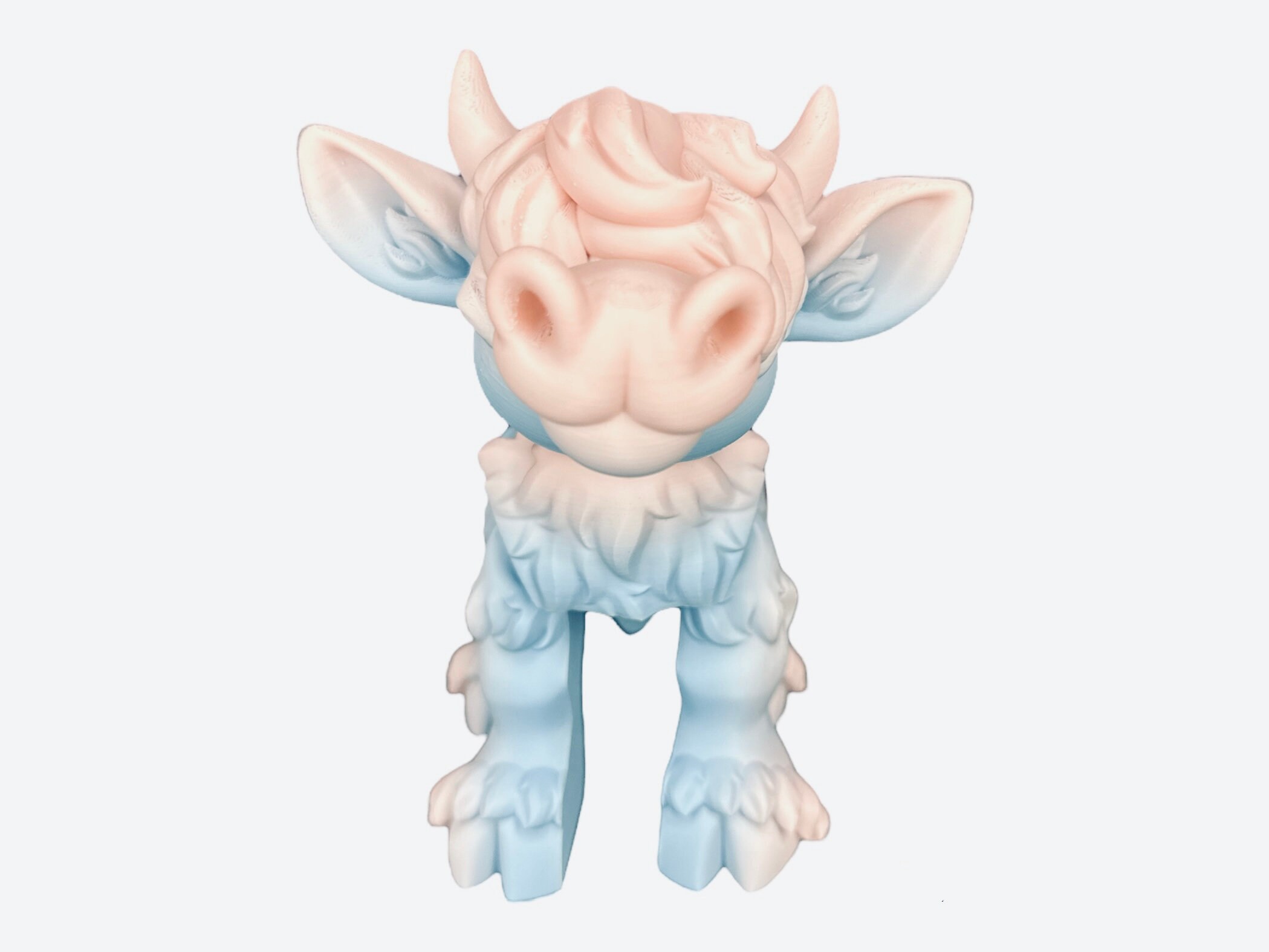 Highland Cow. Articulated. 3D Printed. Desk Pet. Sensory Toy. - Etsy