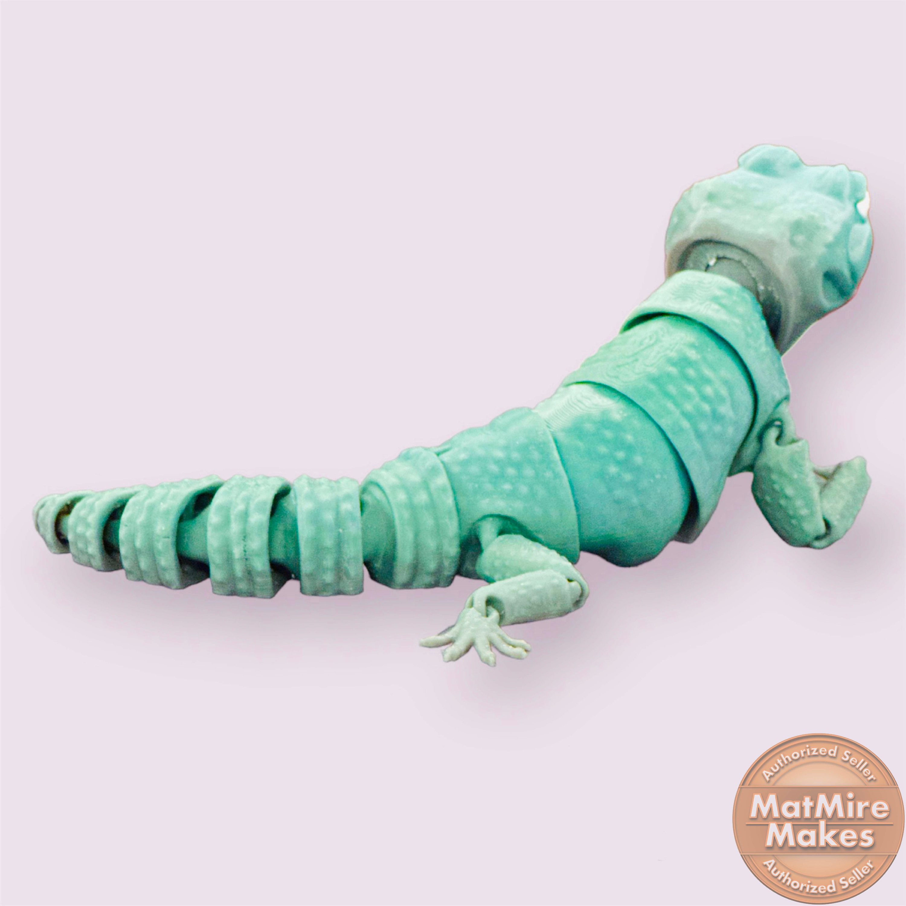 Gecko. Articulated. 3D Printed. FREE Gift With Purchase. Sensory. ADHD ...