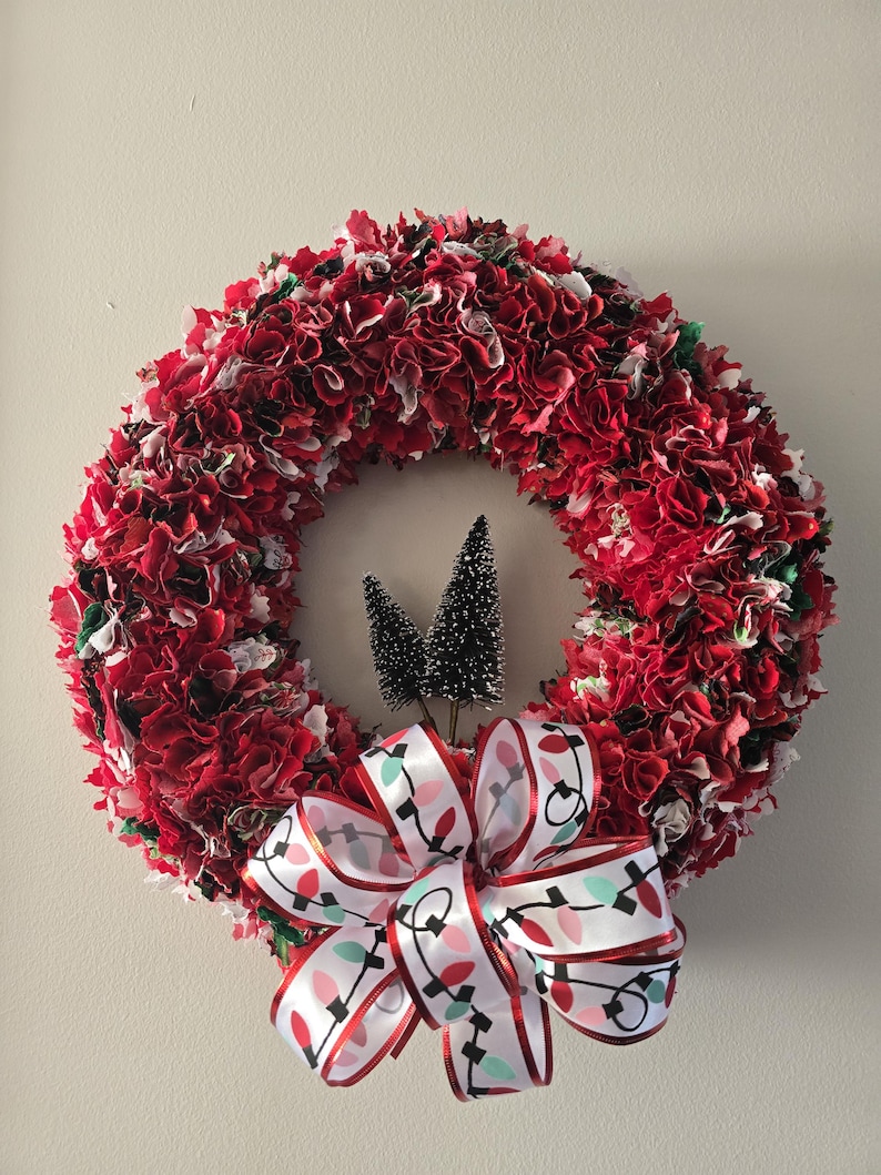 Fabric Wreath - Etsy
