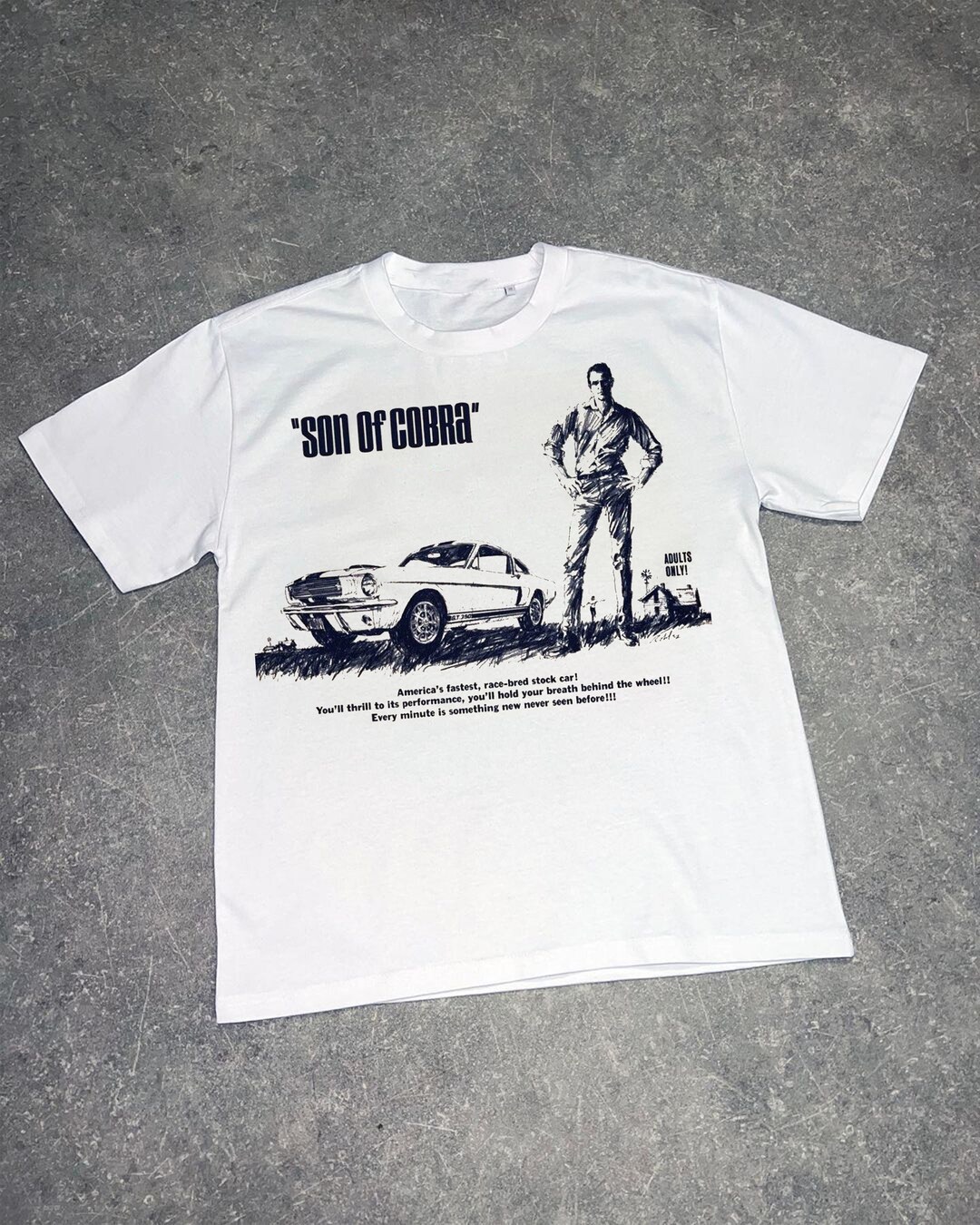 Shelby GT 350 Cobra Tee Classic Muscle Car Shirt, Vintage Shelby T ...