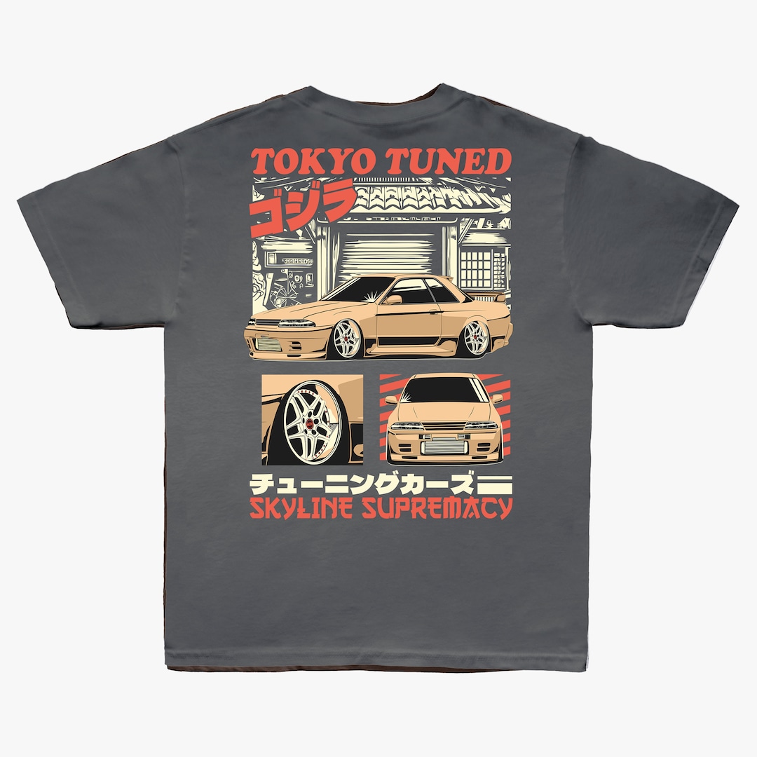 Retro Jdm T Shirt Skyline R32 Shirt R32 T Shirt Car T Shirt Etsy