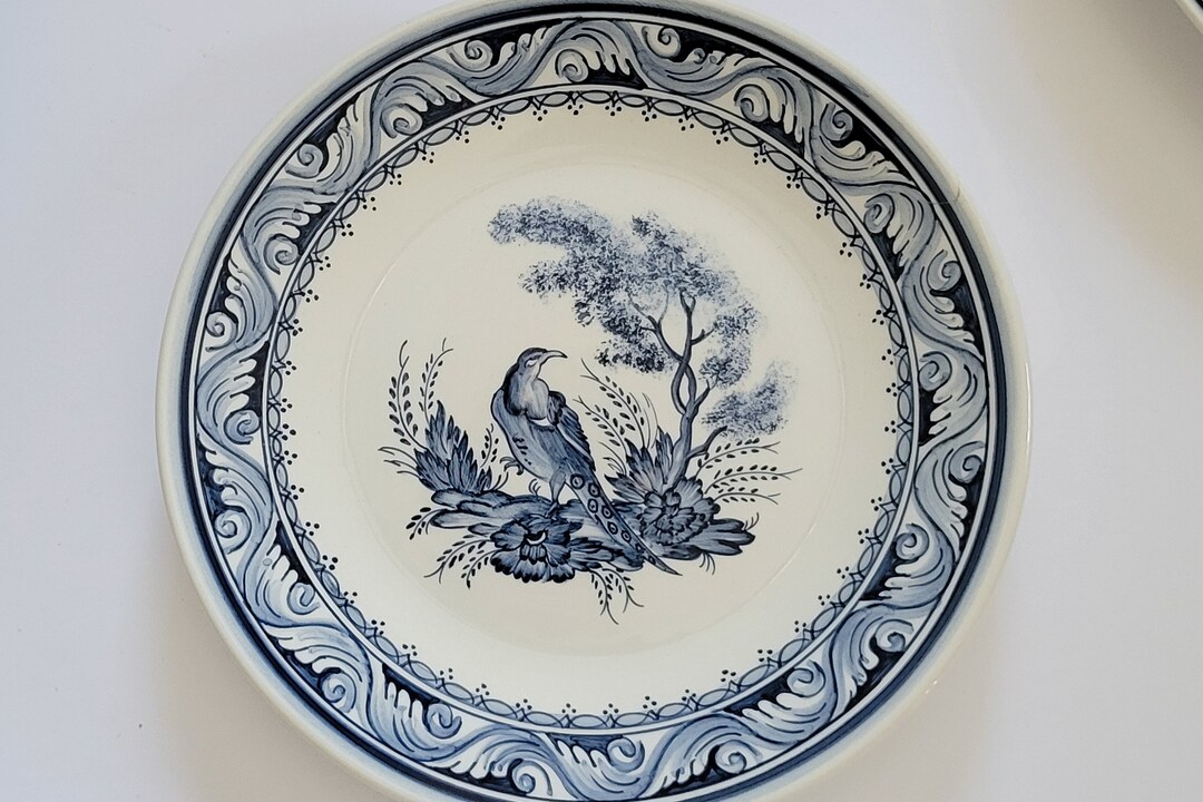 Handpainted Portuguese Plate Blue and White - Etsy