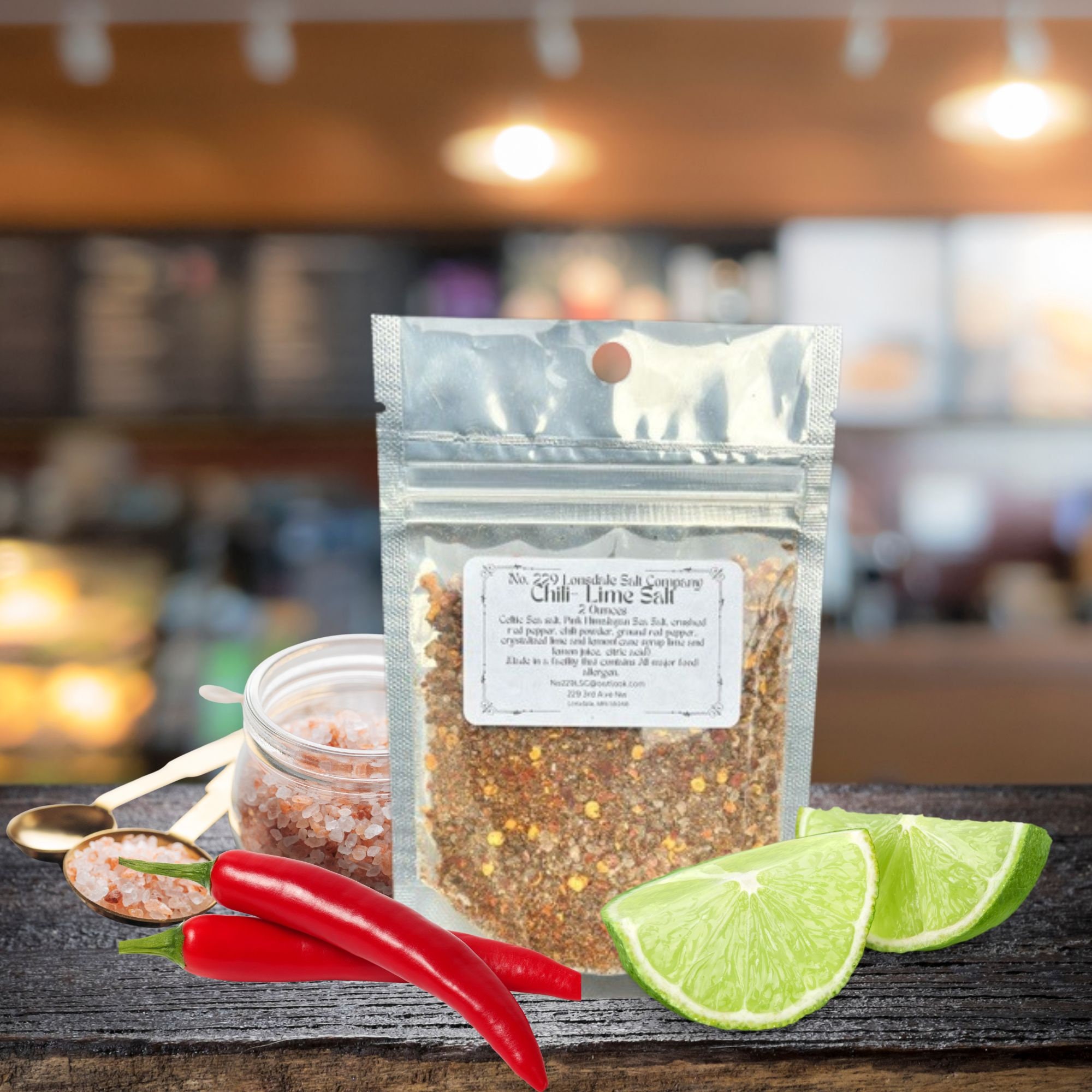 Chili Lime Infused Sea Salt - Etsy