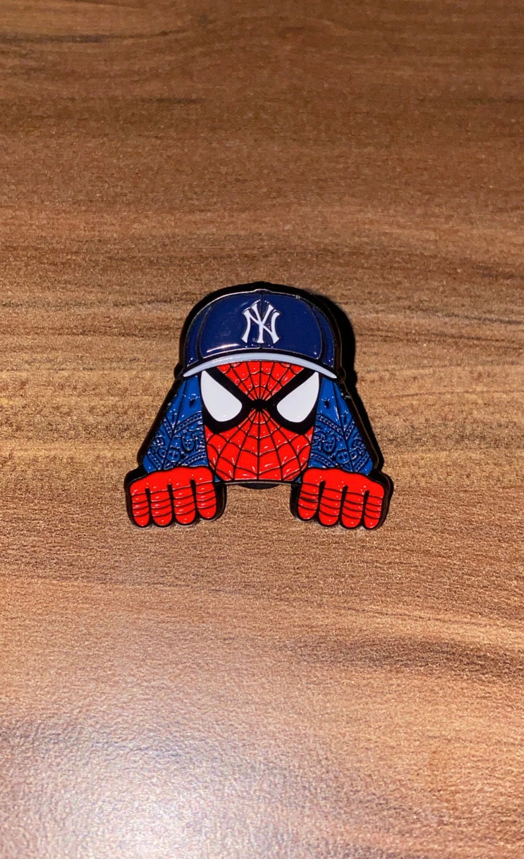 New York Yankees Spider-man Enamel Pin - Etsy
