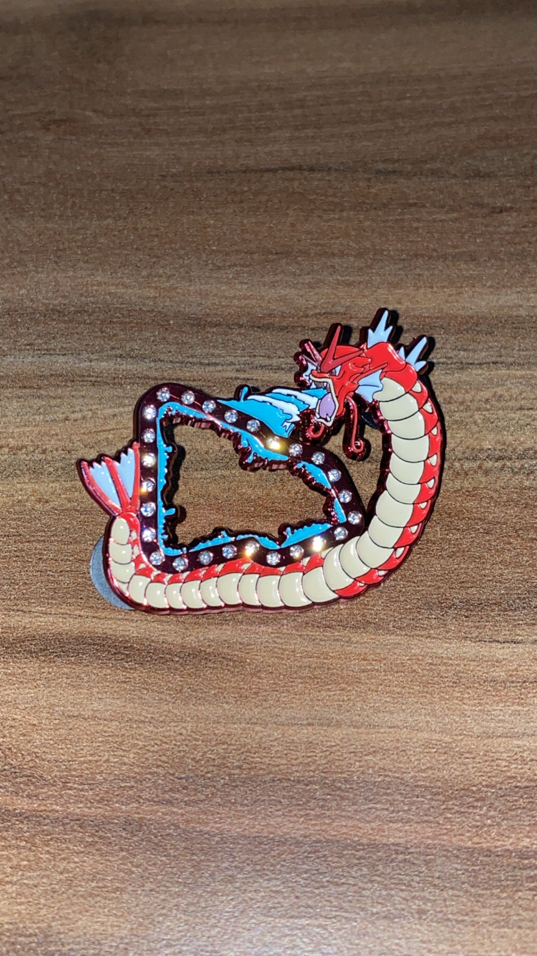 New Era Frame Red Gyarados Pin - Etsy