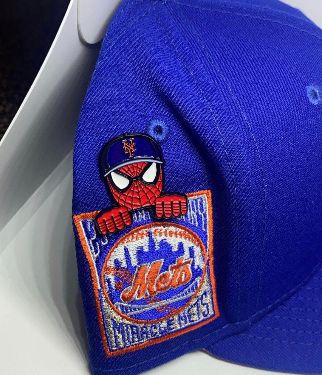 New York Mets Spider-man Enamel Pin - Etsy