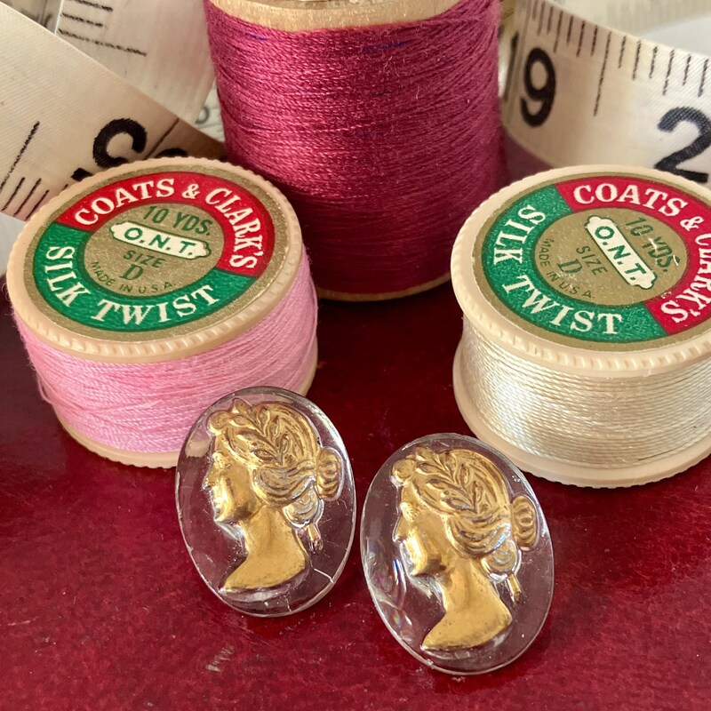 Cameo Buttons - Etsy