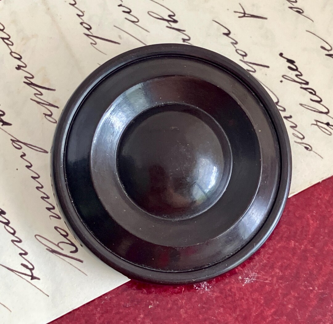 Vintage Large Coat Button, Vintage Bakelite Button, Collectible Large ...