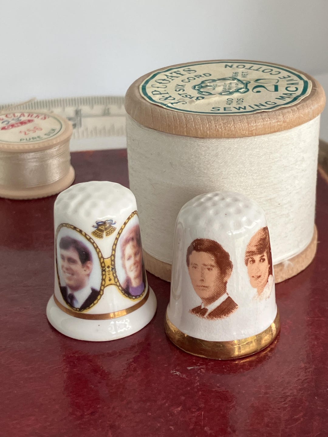 UK Royal Memorabilia, British Commemorative Thimbles, Prince Charles ...