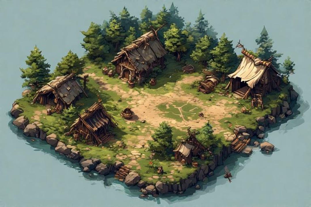 TTRPG Battle Map Homestead - Etsy