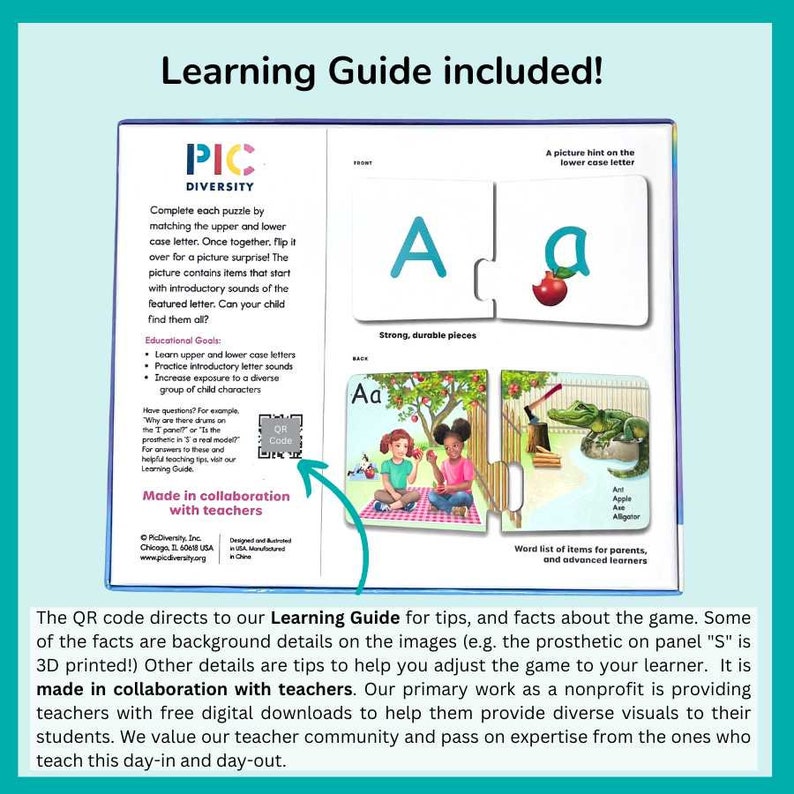 Alphabet Matching Game | Alphabet Puzzle | Beginning Sounds | Upper and ...