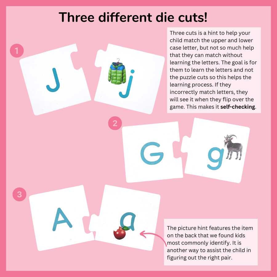 Alphabet Matching Game | Alphabet Puzzle | Beginning Sounds | Upper and ...