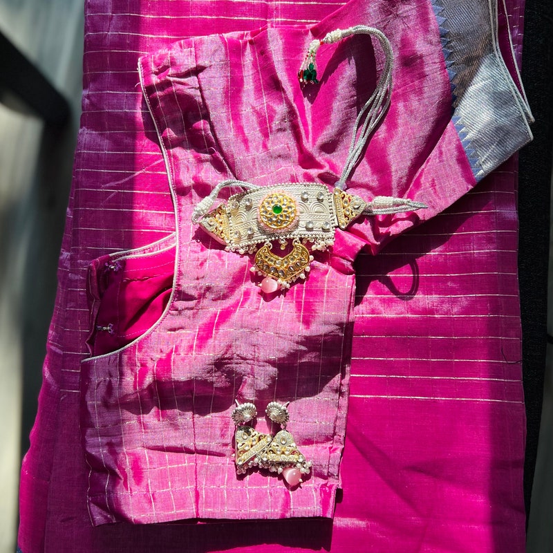 Silk Sarees Lilac - Etsy