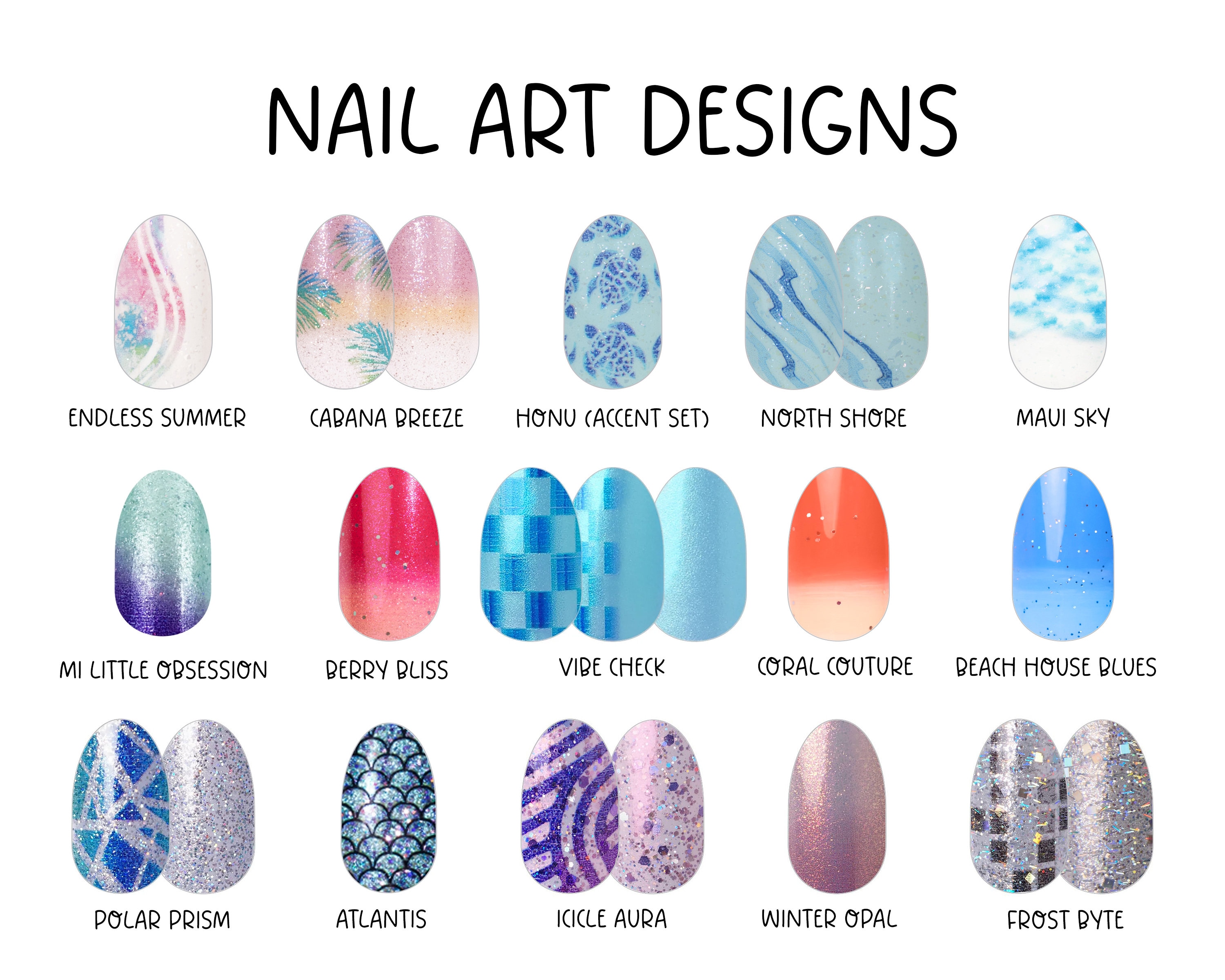 CS NAIL ART Designs Nail Strips 100% Real Nail Polish Made in the U.S.A ...