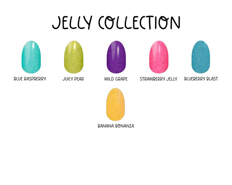 CS GLITTER Nail Strips 100% Real Nail Polish Made in the USA Tons of ...